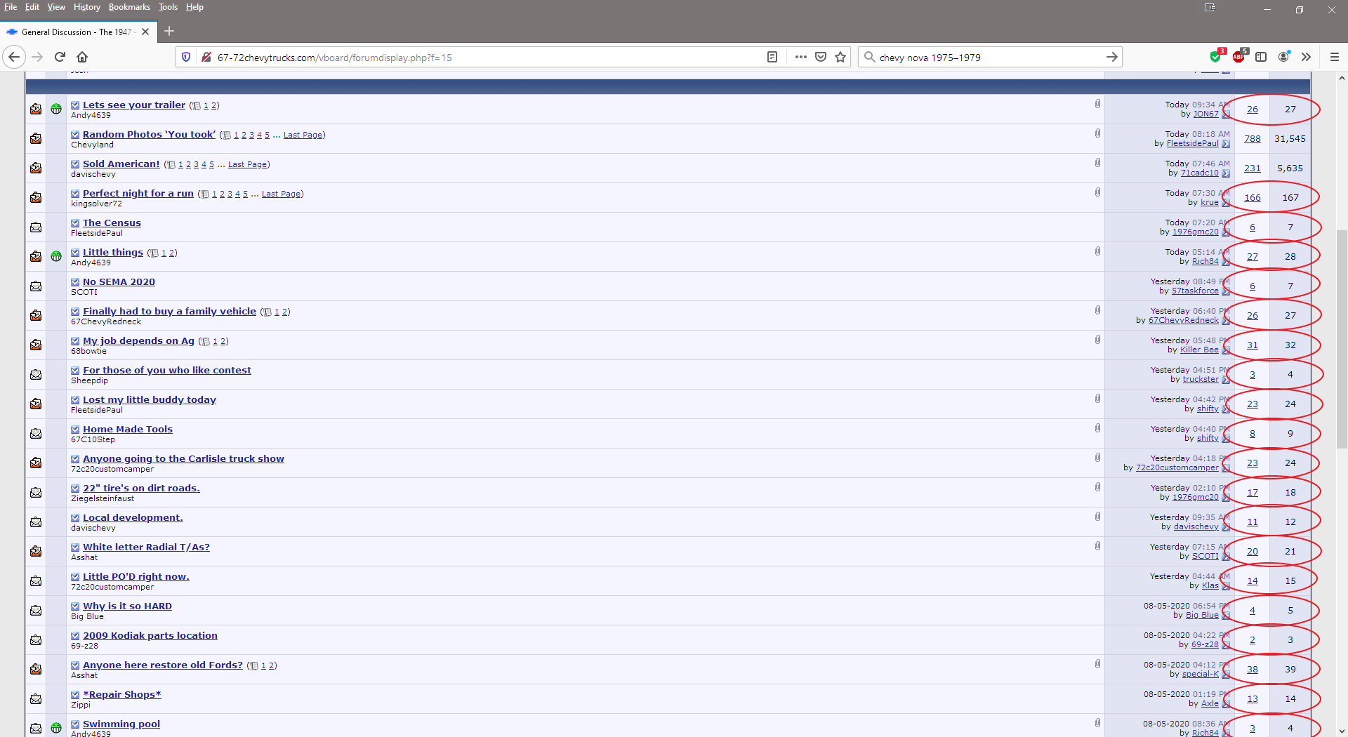 thread views — Postimages