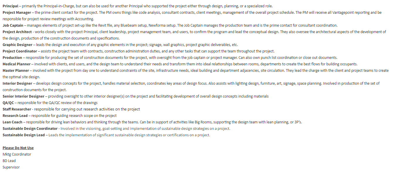 Team Role Description — Postimages