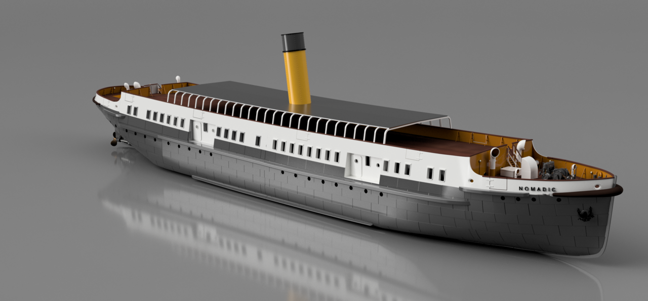 The Ship Model Forum • View topic - SS Nomadic, Titanic's Little Sister ...