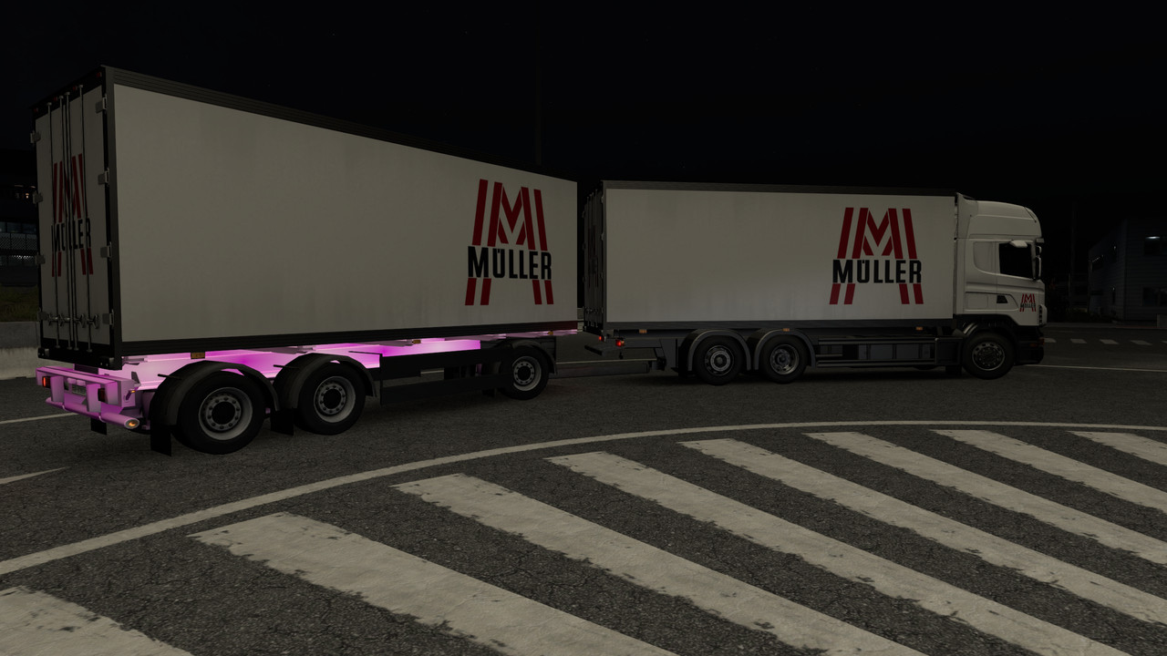 Painted BDF Traffic Pack by Jazzycat v15.6.2 | ETS 2 mods