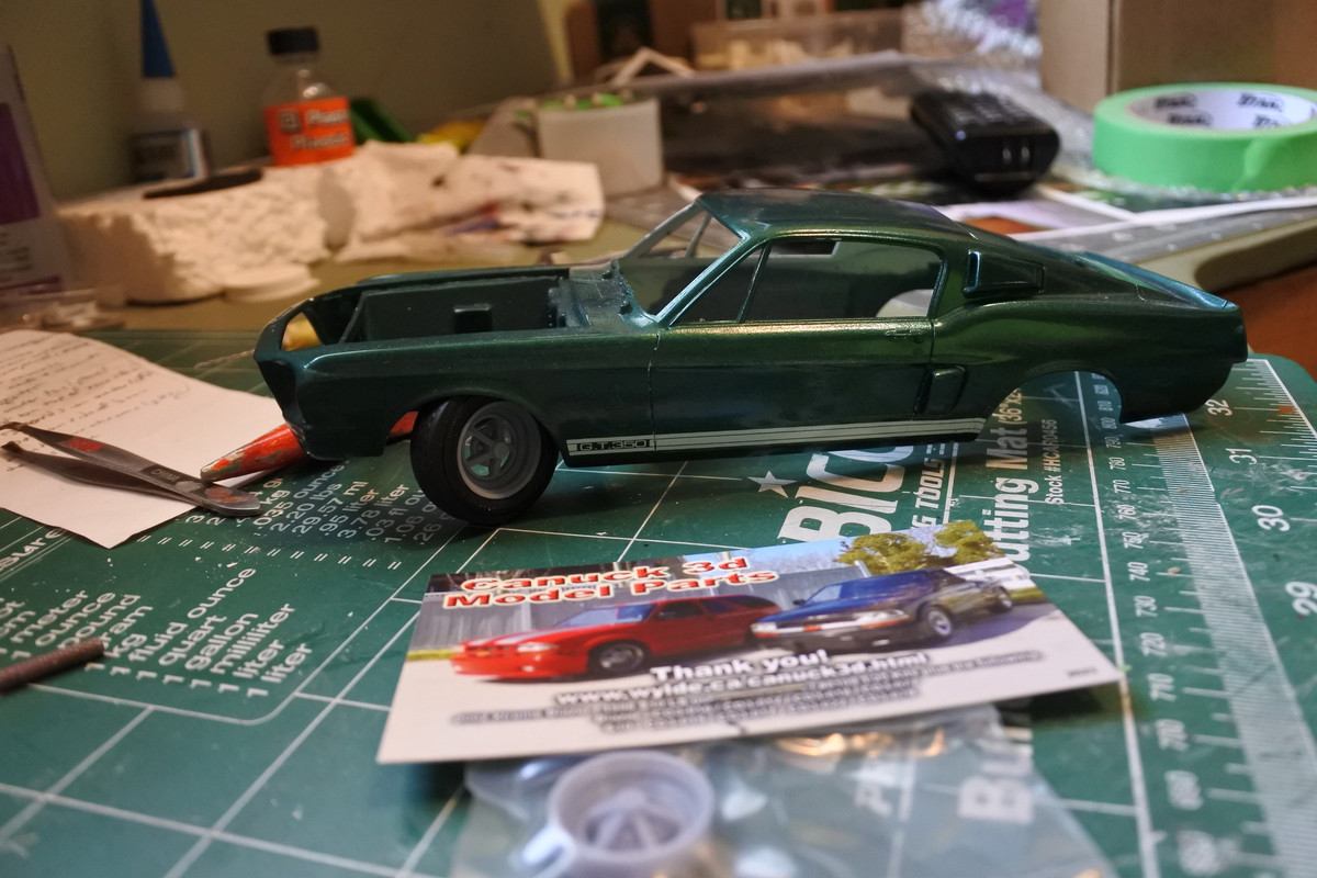 1/25 67/68 GT-500 Shelby aluminum wheels (accurate ones finally ...