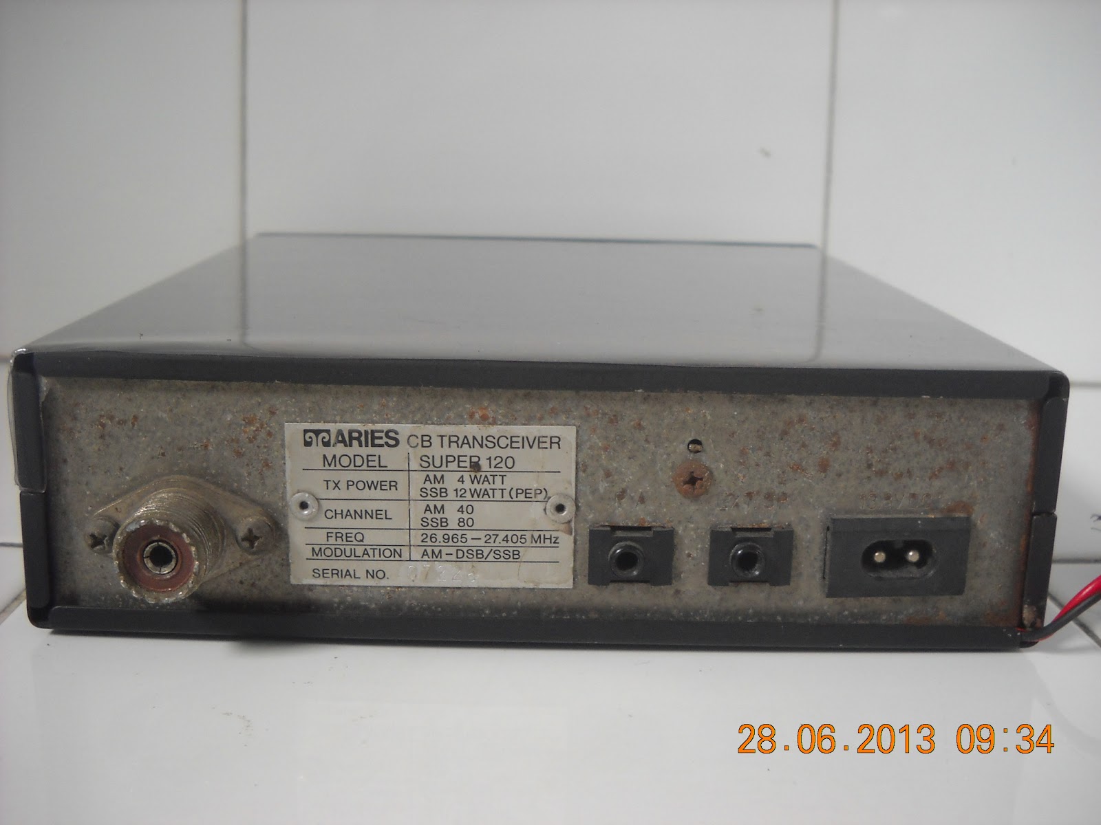 RIG CB ARIES 120 CKM BLKNG — Postimages