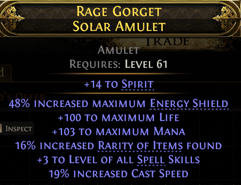 Wts Nice +3 Spell Skill Amulet - Topic - d2jsp