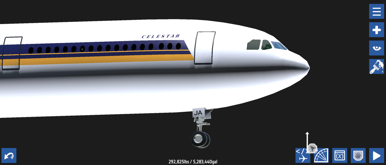 SimplePlanes | A340 nose modification!