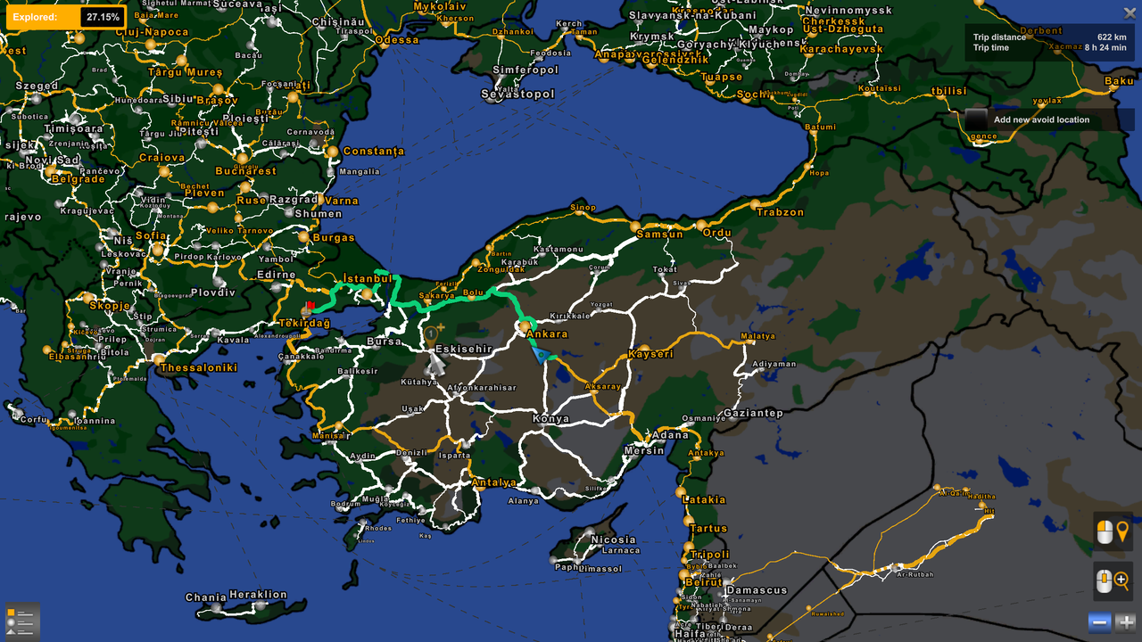 Map transparency - Roextended Project