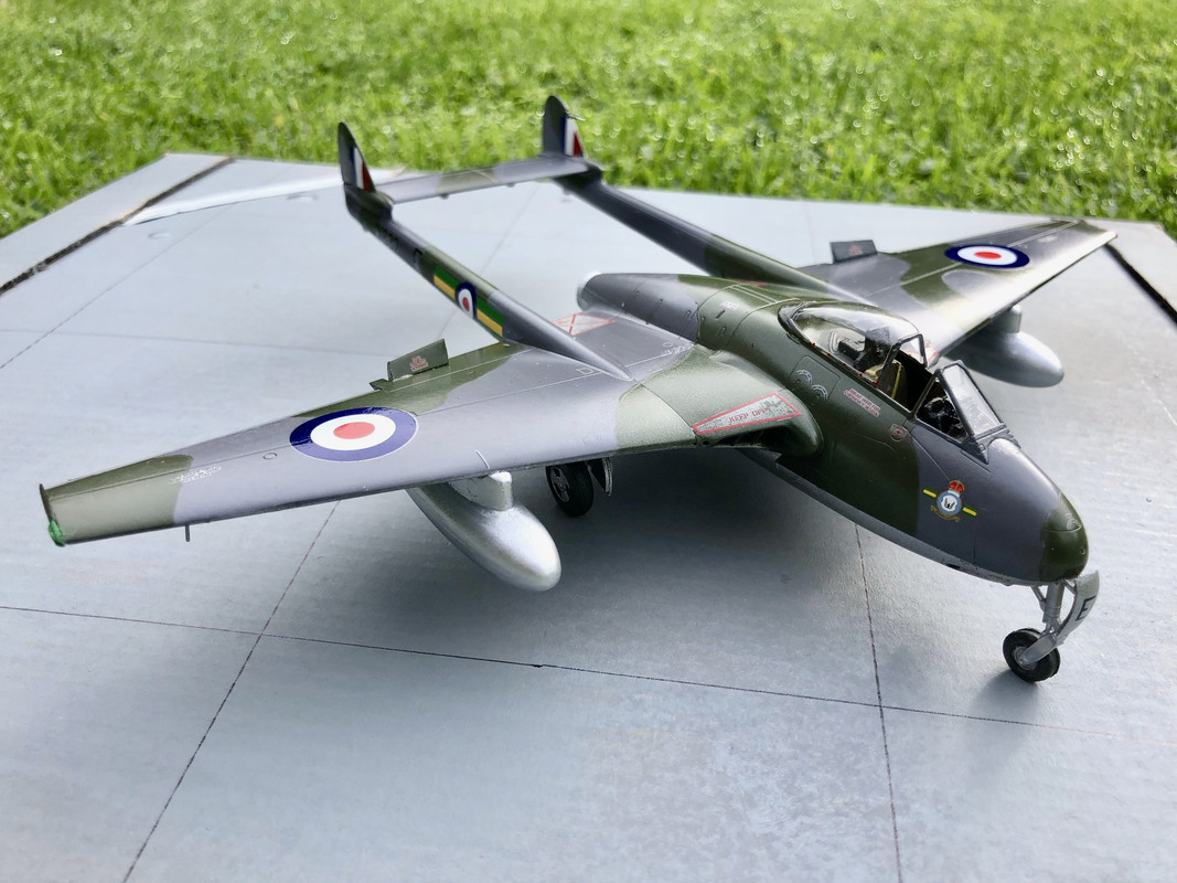Vampire FB.5, VV632/E, No. 613 (Manchester) Sqn, RAuxAF, RAF Ringway ...