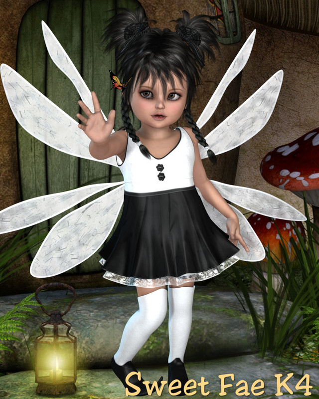 K4 Sweet Fae 2025 - Free Daz 3D Models