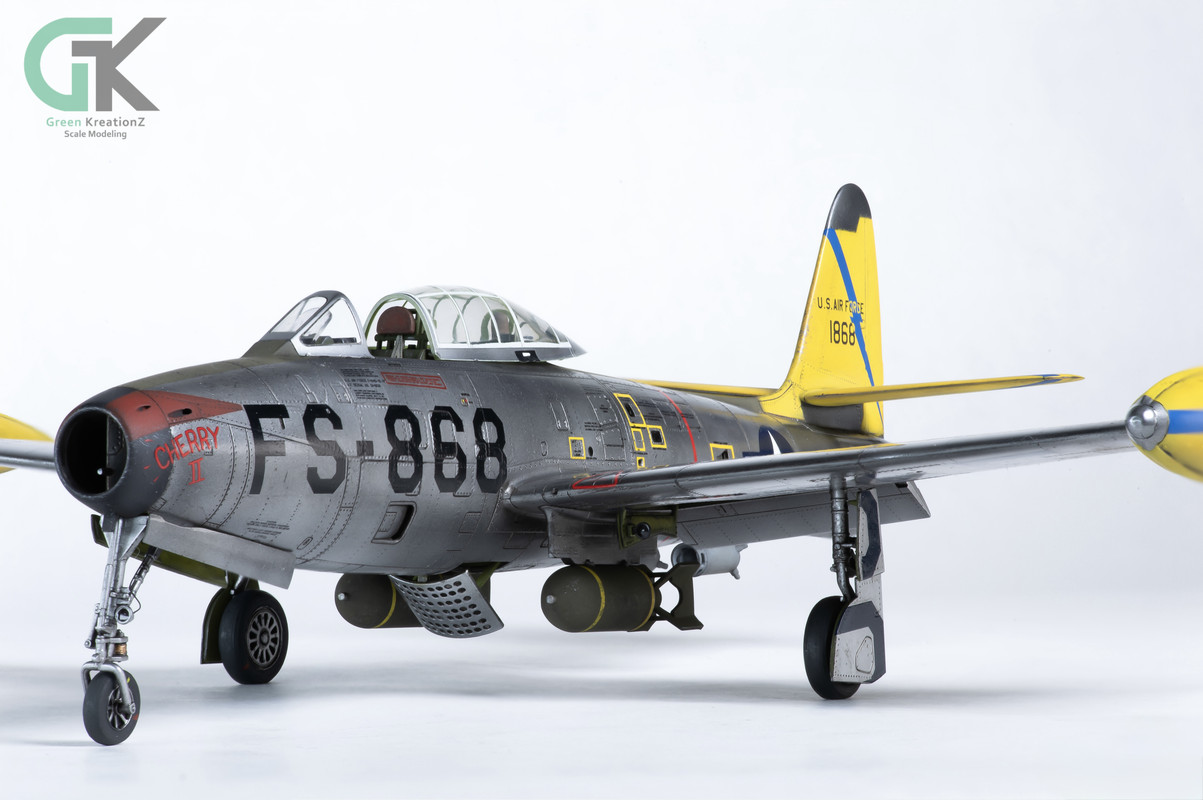 F-84G ThunderJet - Tamiya 1/48 - Ready for Inspection - Aircraft ...