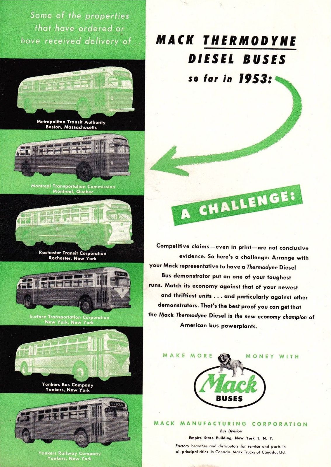 Mack '53 Thermodyne Diesel Moderate Bus Weight 3 — Postimages