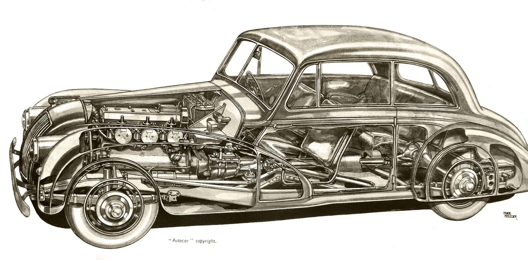 ac 2l saloon 1951 Max millar — Postimages