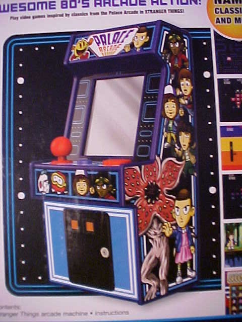 Stranger Things Palace Arcade Electronic Mini Video Arcade console 20 ...