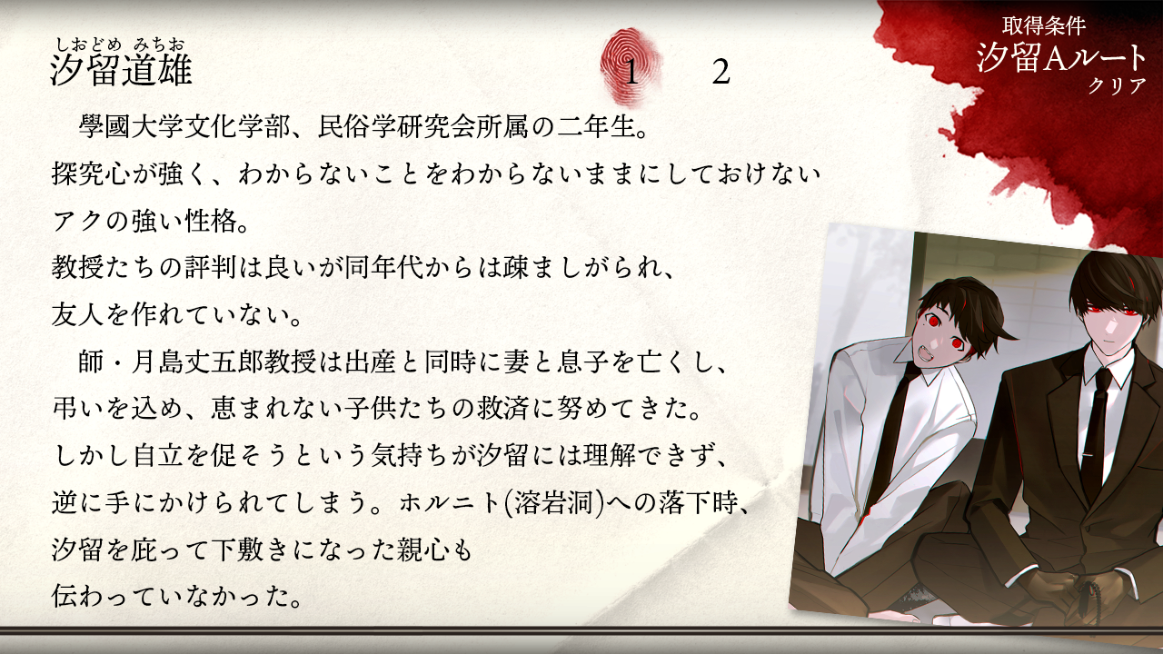 【大秽/翻译】人物情报 - Chapter 1 - CyberGhost1212 - 大穢 | Ooe (Visual Novel ...