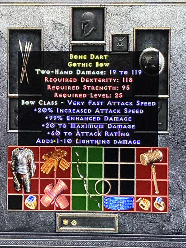 Pc On Lld Gothic Bow Gg - Topic - d2jsp