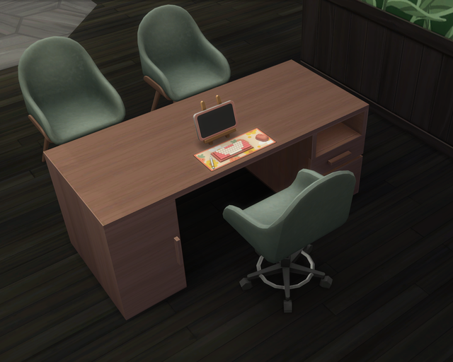 New Mesh - BG Office Chair (DHD Addon) - The Sims 4 Build / Buy ...