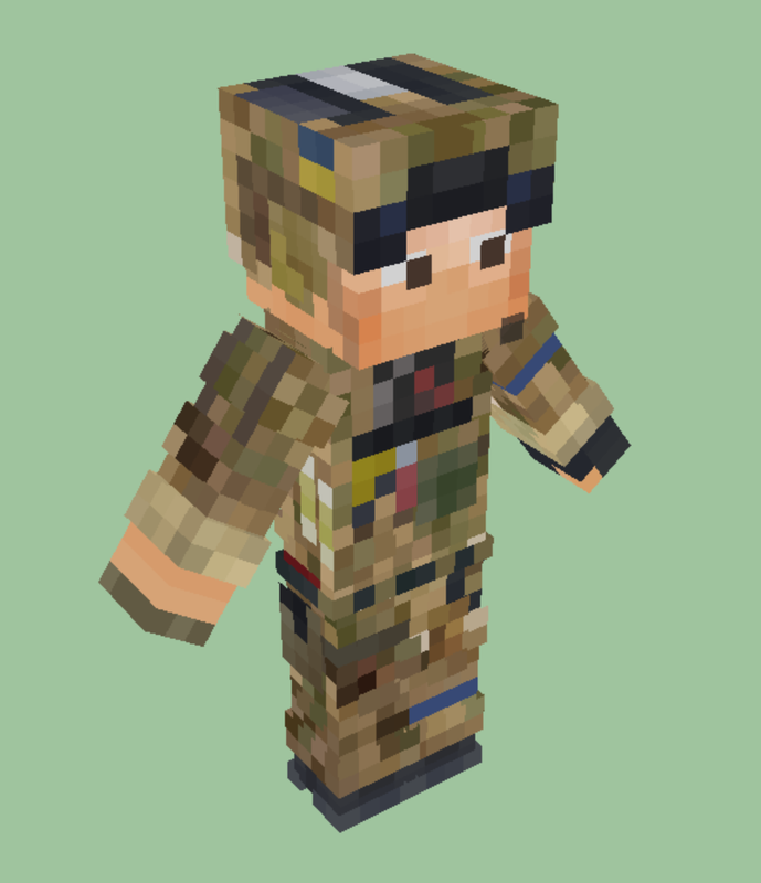 Forward Observations Group (Multicam) | United States 🇺🇸 Minecraft Skin