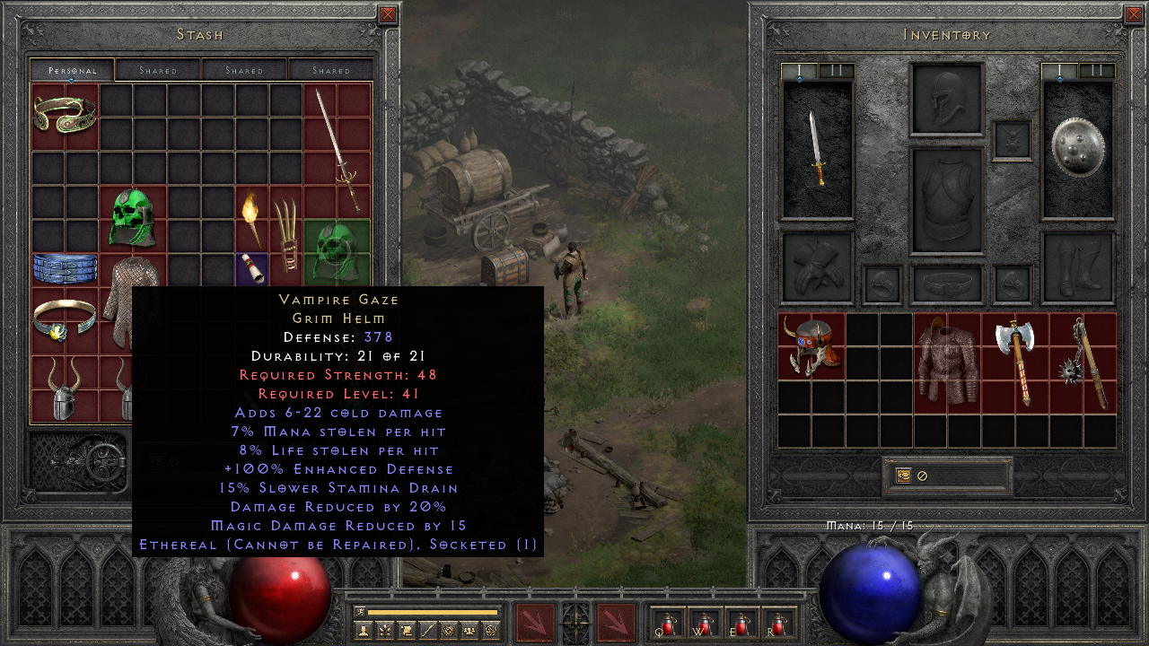 1 Point From) Perfect Eth Vampire Gaze ~~~ - Topic - d2jsp