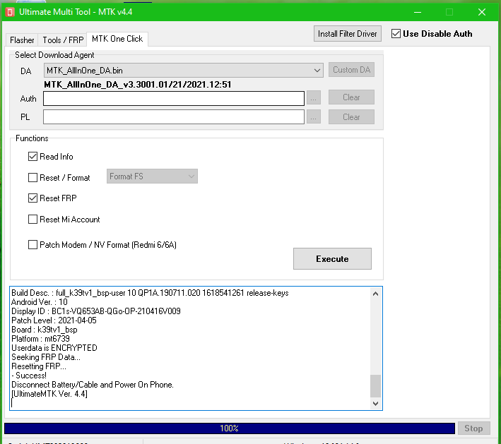 Tecno BC1S Pop 4 LTE Andr 10 FRP one click UMT - GSM-Forum
