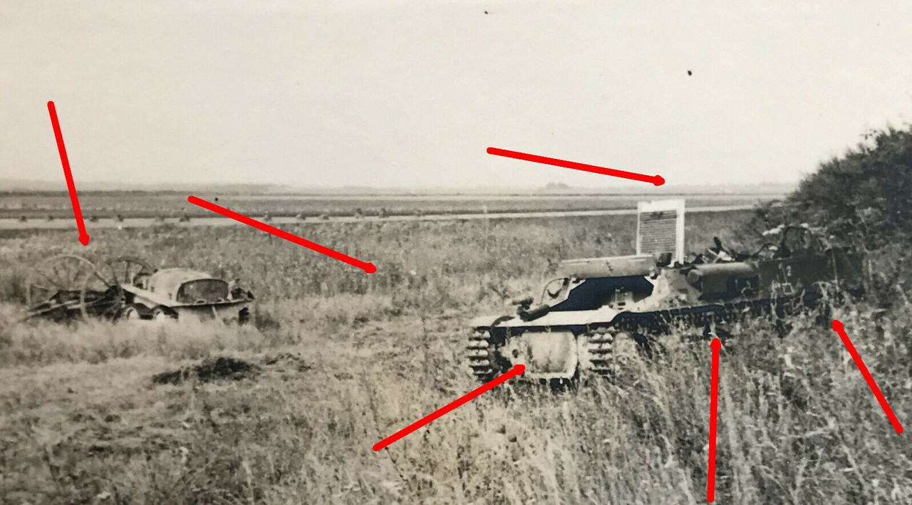 Beute Panzer vom Pz Rgt 2, — Postimages