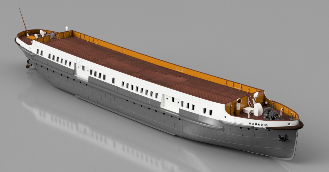 The Ship Model Forum • View topic - SS Nomadic, Titanic's Little Sister ...