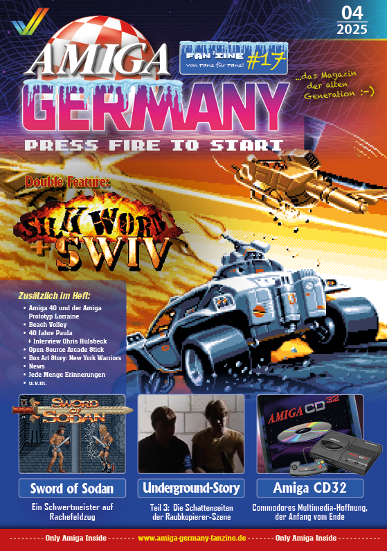 Amiga Germany Fanzine Print Magazine #17 + Poster! - Amiga - Lemon Amiga
