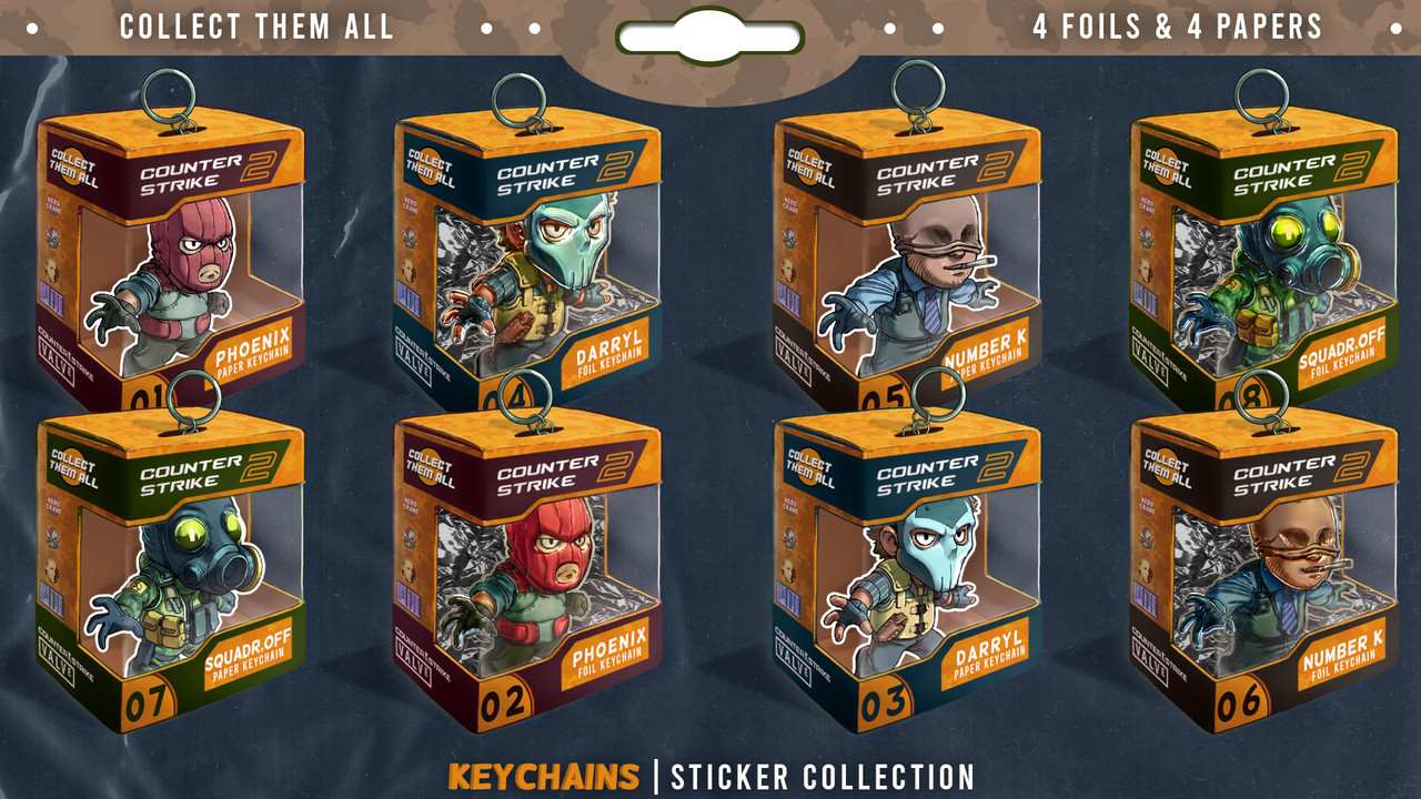 Steam Workshop::KeyChains | Sticker Collection