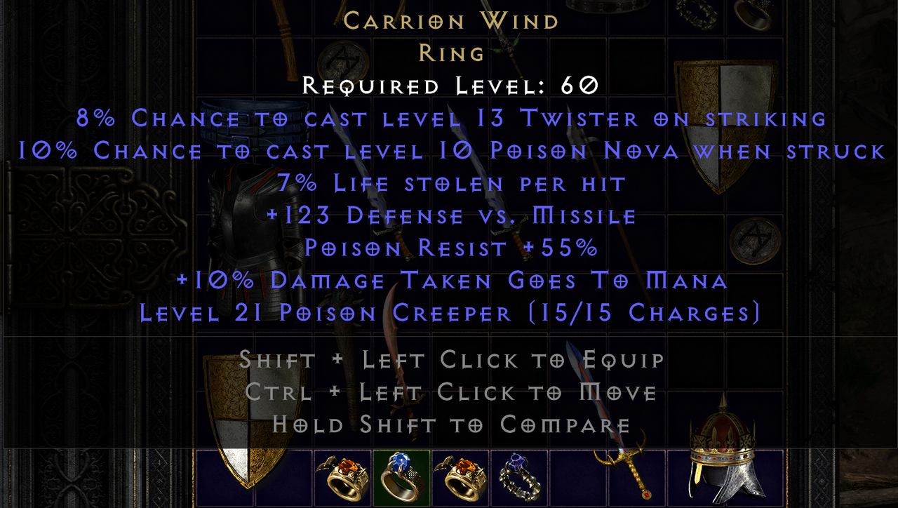 Carrionwind ring — Postimages