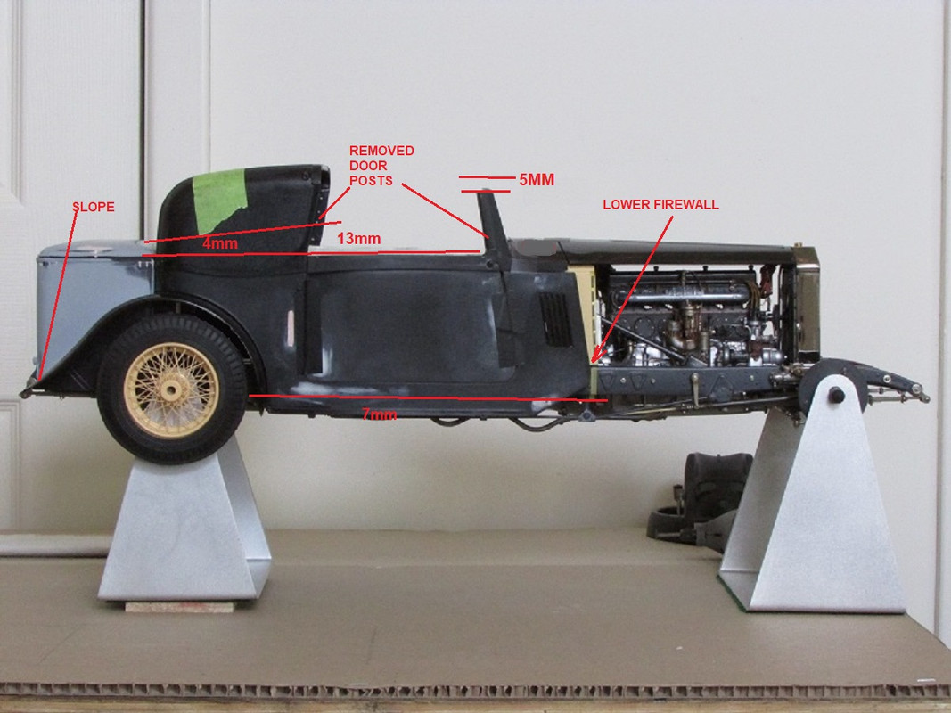 Pocher 1/8 Rolls Royce Sedanca - New Build & Member - Work In Progress ...