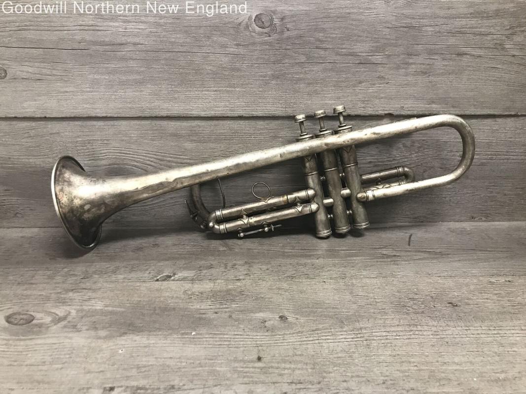 H B Jay silver trumpet sn 6599 12 — Postimages
