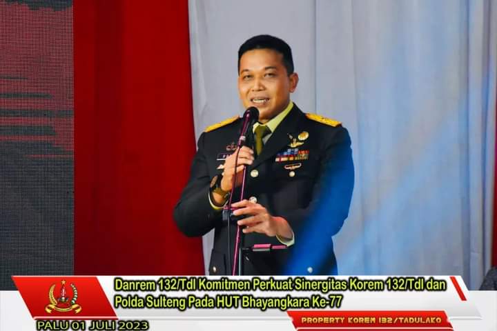 Danrem 132/Tdl Komitmen, Perkuat Sinergitas Korem 132/Tdl dan Polda Sulteng - Penyambung ...