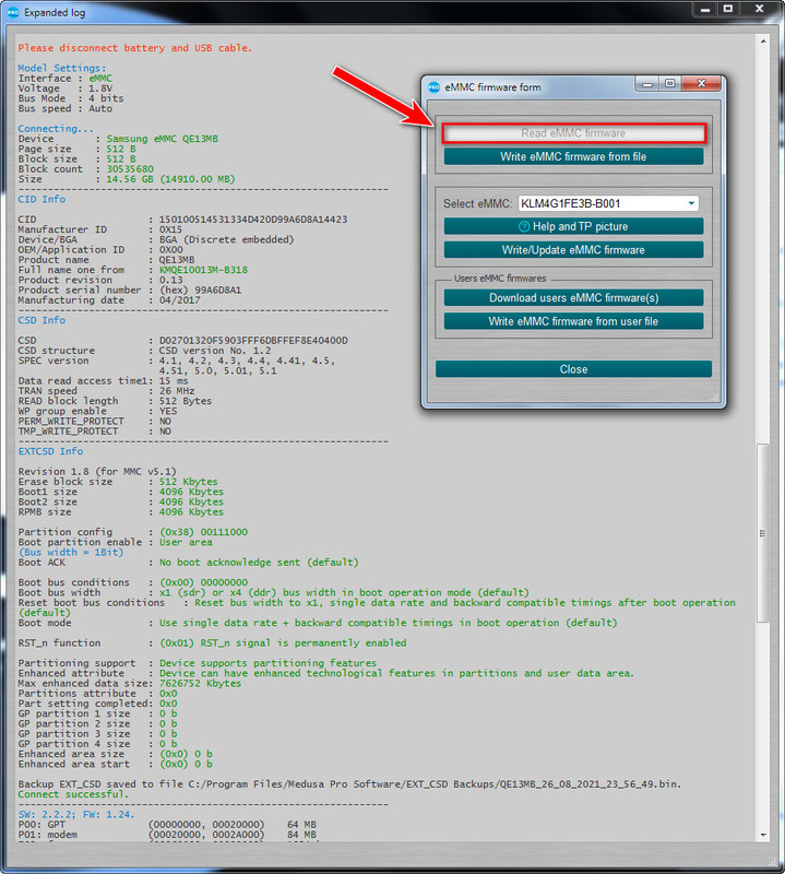 How To Read Emmc Firmware? [Answered] - GSM-Forum