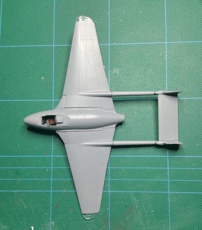 De Havilland Vampire F.3 - Work in Progress - Aircraft - Britmodeller.com