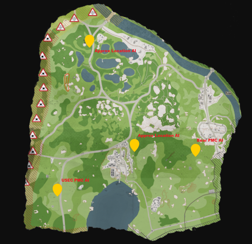 PvE zone PMC AI summarization from 250 hours so far. : r/EscapefromTarkov