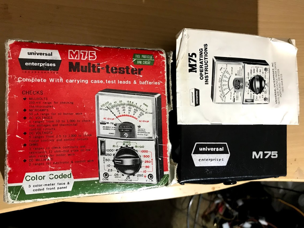 Analog VOM meter -- time for upgrade? - Page 1