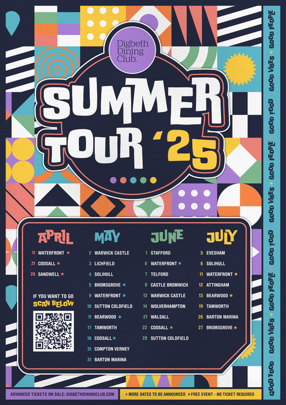Digbeth Dining Club brings 19-date summer tour to the Midlands | Skiddle