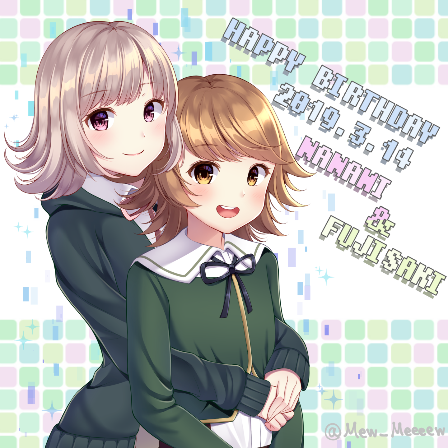 fujisaki chihiro and nanami chiaki super danganronpa 2 and etc — Postimages