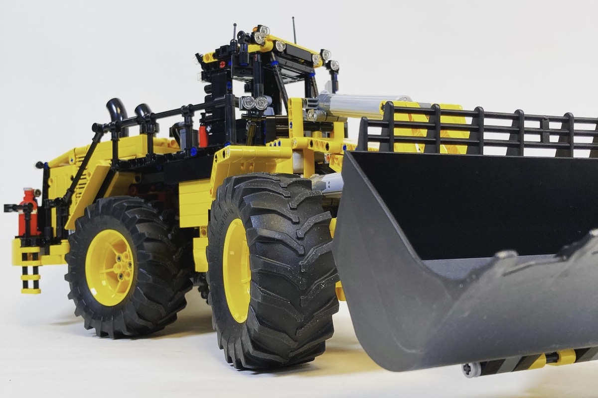 LEGO MOC CAT 992K - RC Wheel Loader by ufotografol | Rebrickable ...