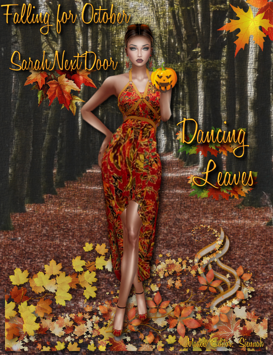 Falling Leaves Sarah Next Door hand edit — Postimages