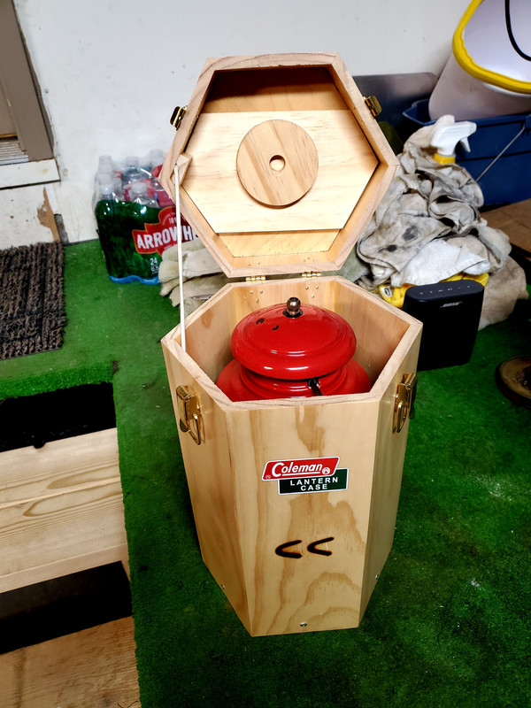 Wooden Lantern Box - The Coleman Collectors Forum