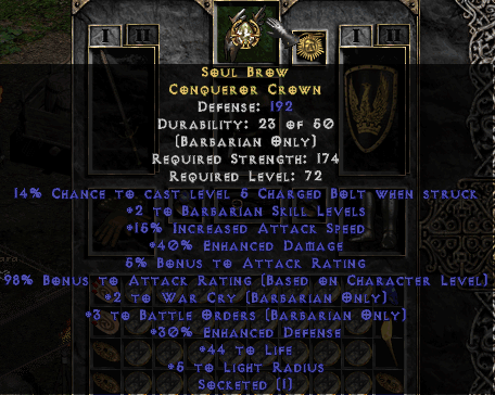 Some Barb Items - Topic - d2jsp