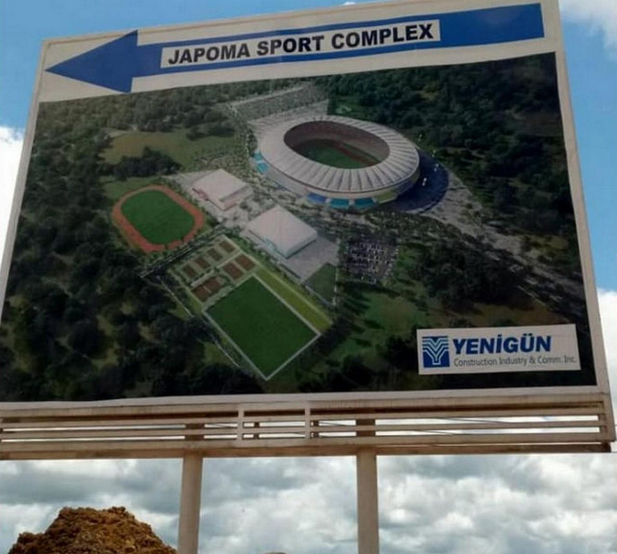 douala japoma stadium cvb 4567845678 — Postimages