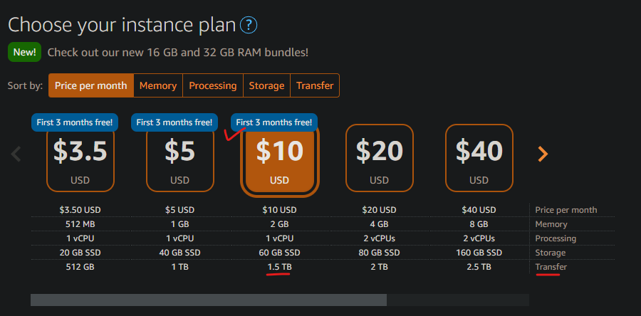 Which service will be good for Open Source VPN server, AWS EC2 or ...