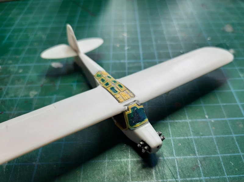 Piper L-4H Grasshopper with floats - Work in Progress - Aircraft ...