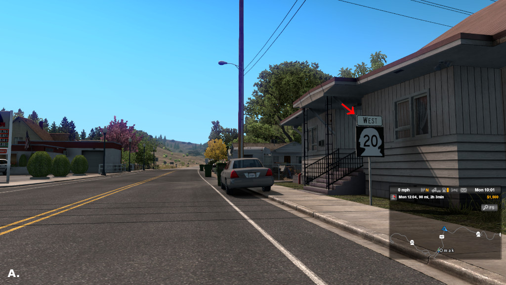 [WA] Tonasket | WA-20 West signs should be East [FIXED] - SCS Software