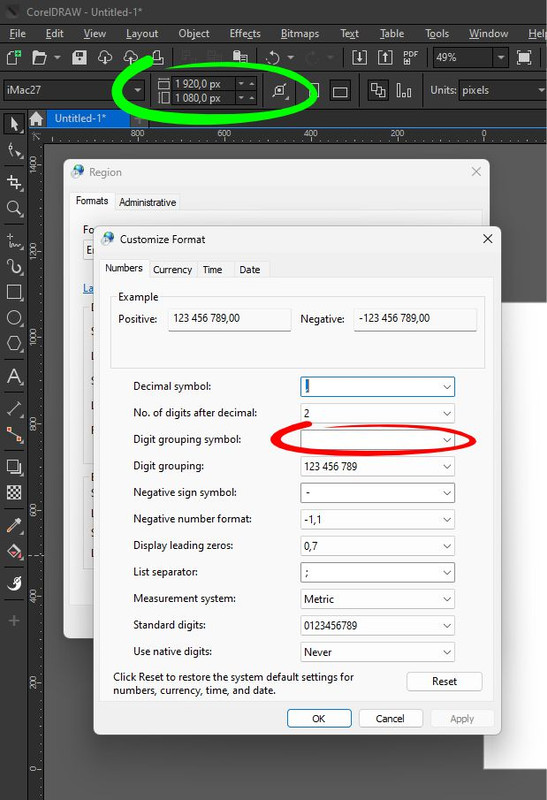 Coreldraw 2022 Wrong Document And Object Sizes In Workspace Coreldraw Graphics Suite For