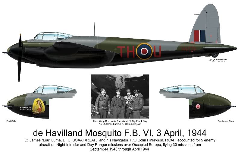 Canadian Mosquitos (418 Sqn RCAF) - Aviation Discussion & Research ...
