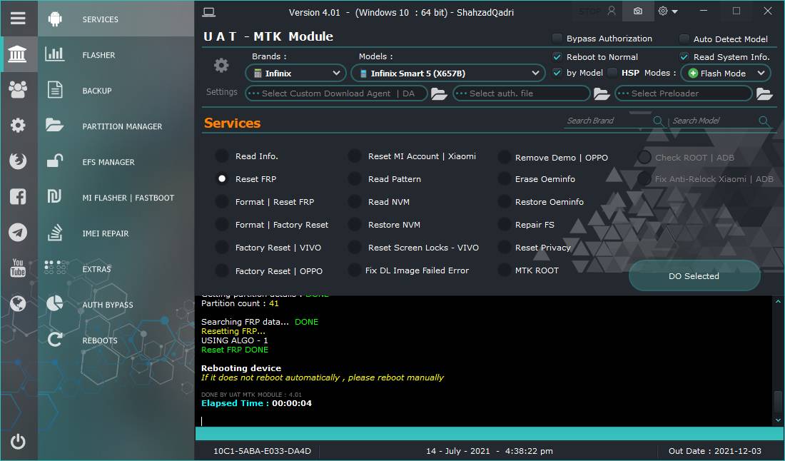 Infinix Smart 5 X657B FRP Reset Done UAT MTK - GSM-Forum