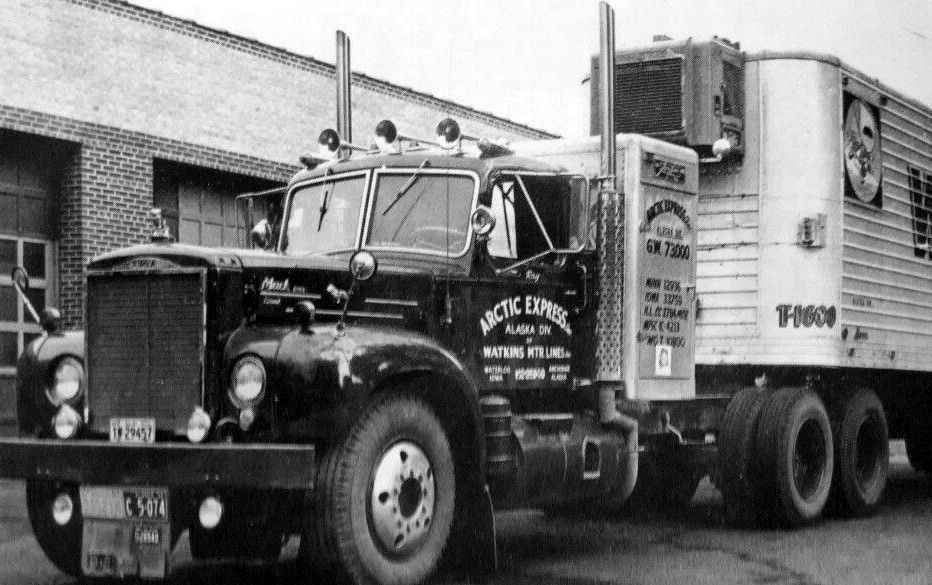Mack '60c B 77 Cummins V8 350 Artic Express Watkins Motor Lines 1 ...