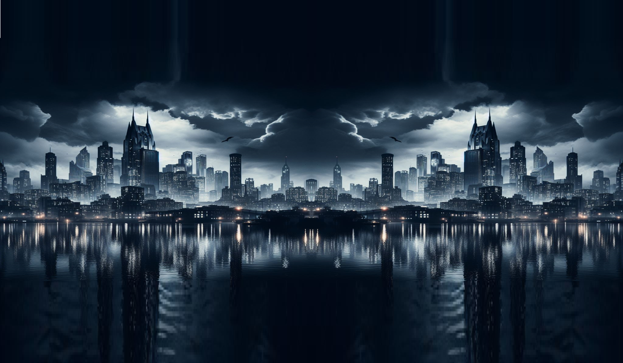 gotham City Dark6000x3490 — Postimages