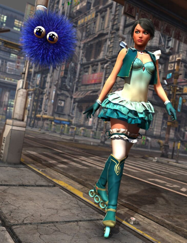 Roll And Ball - Free Daz 3D Models