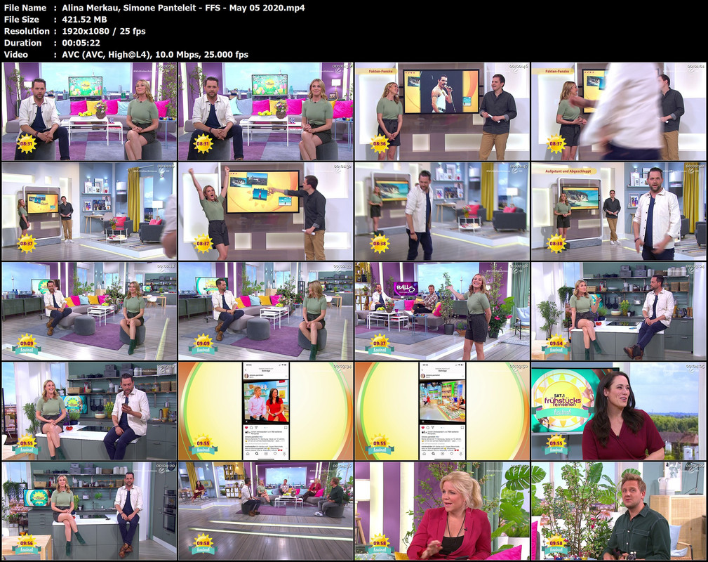 Alina Merkau, Simone Panteleit FFS May 05 2020 — Postimages